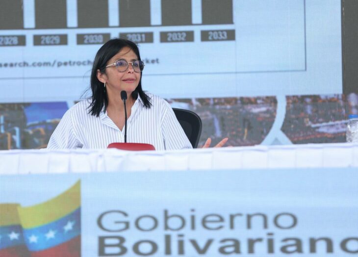 Lo que dijo Delcy Rodríguez sobre Chevron para desviar atención del ...