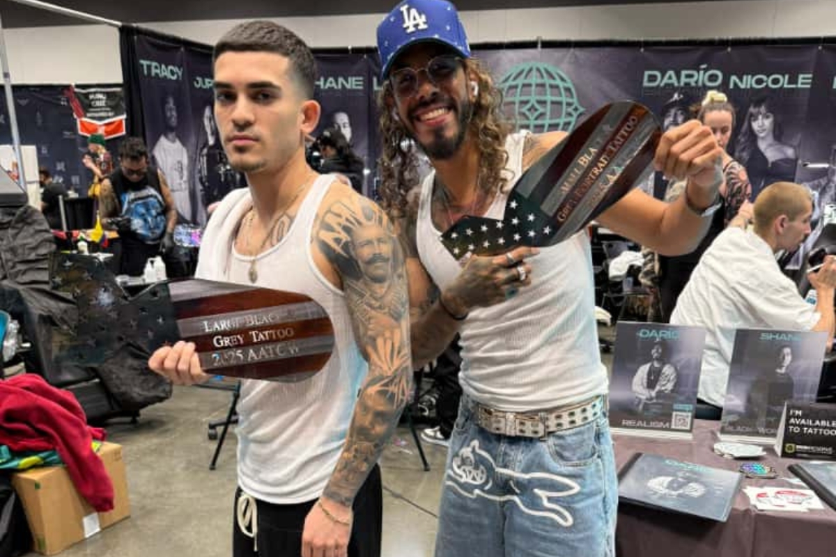 El tatuador Darío Rodríguez se alza con dos premios en The All American ...