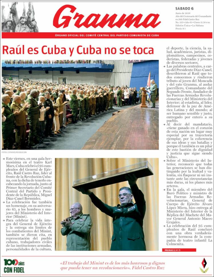 Portadas latinoamericanas de este 6 de junio de 2026